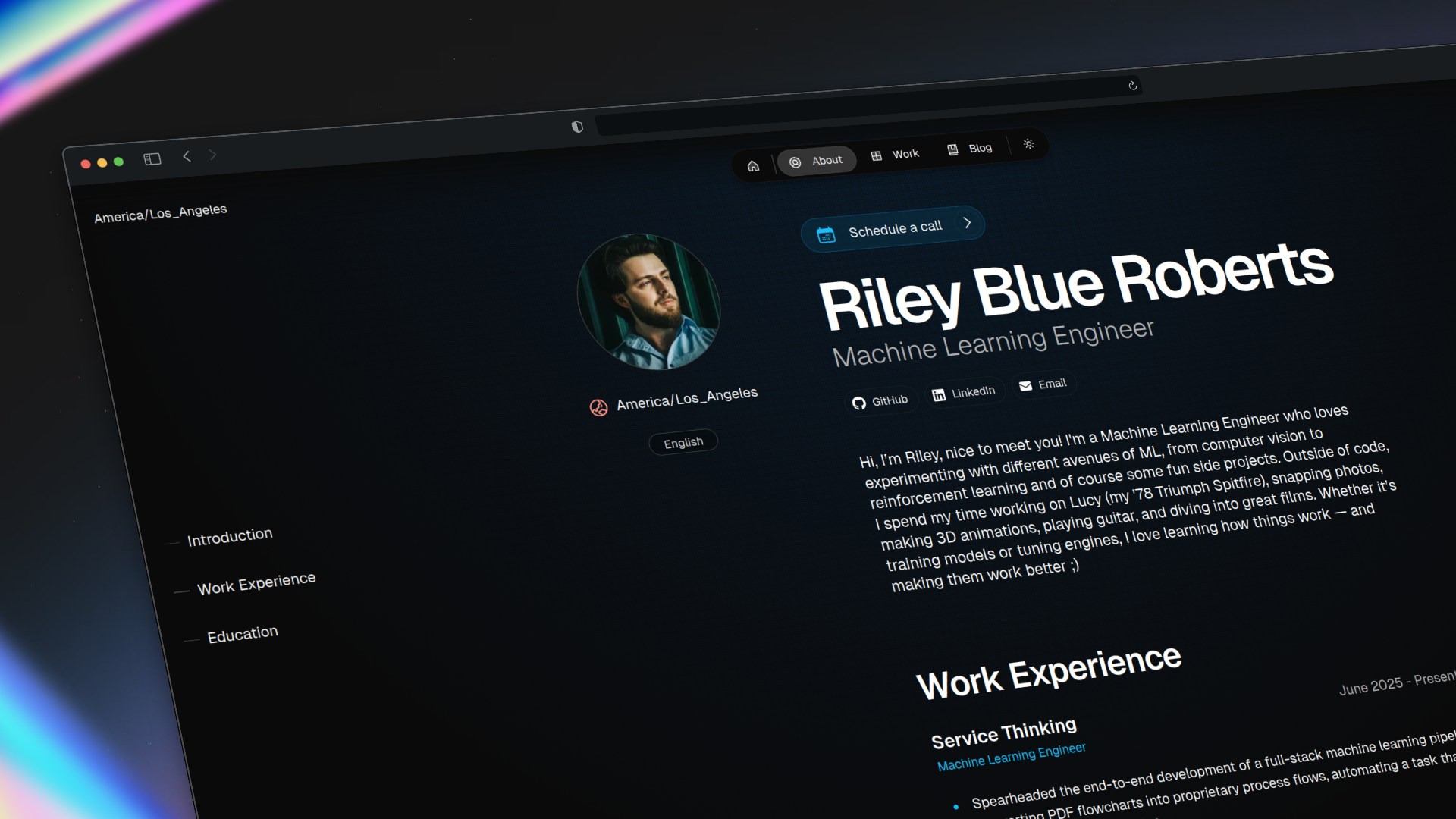 Riley Blue Roberts - Home